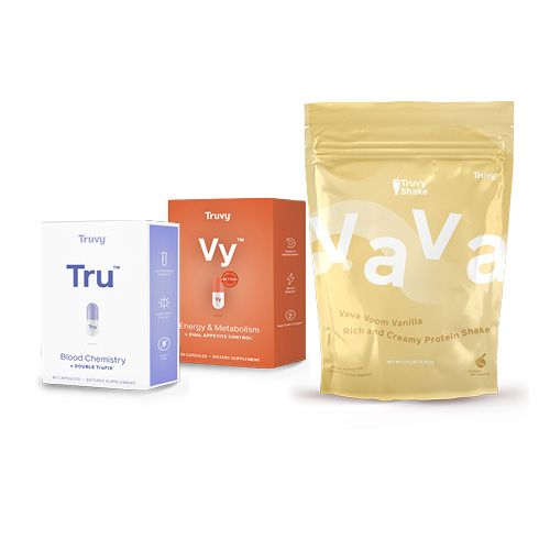 Grandfathered Tru & New Vy w/ Protein Shake - Vava Vanilla